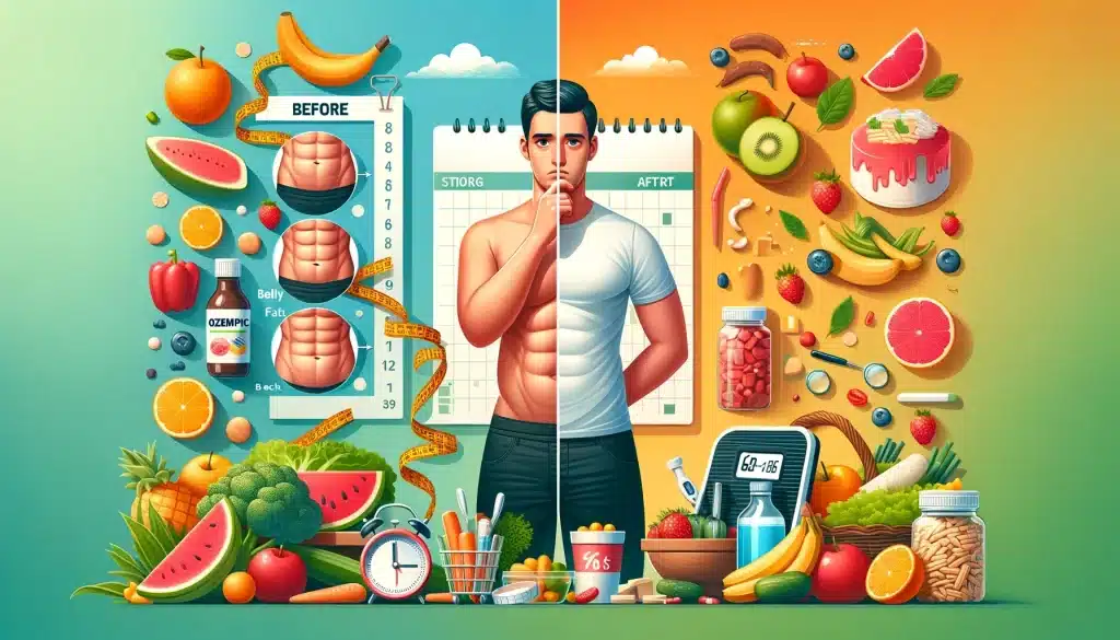 Ozempic Journey: 6-Week Belly Fat Reduction Success - E-BP