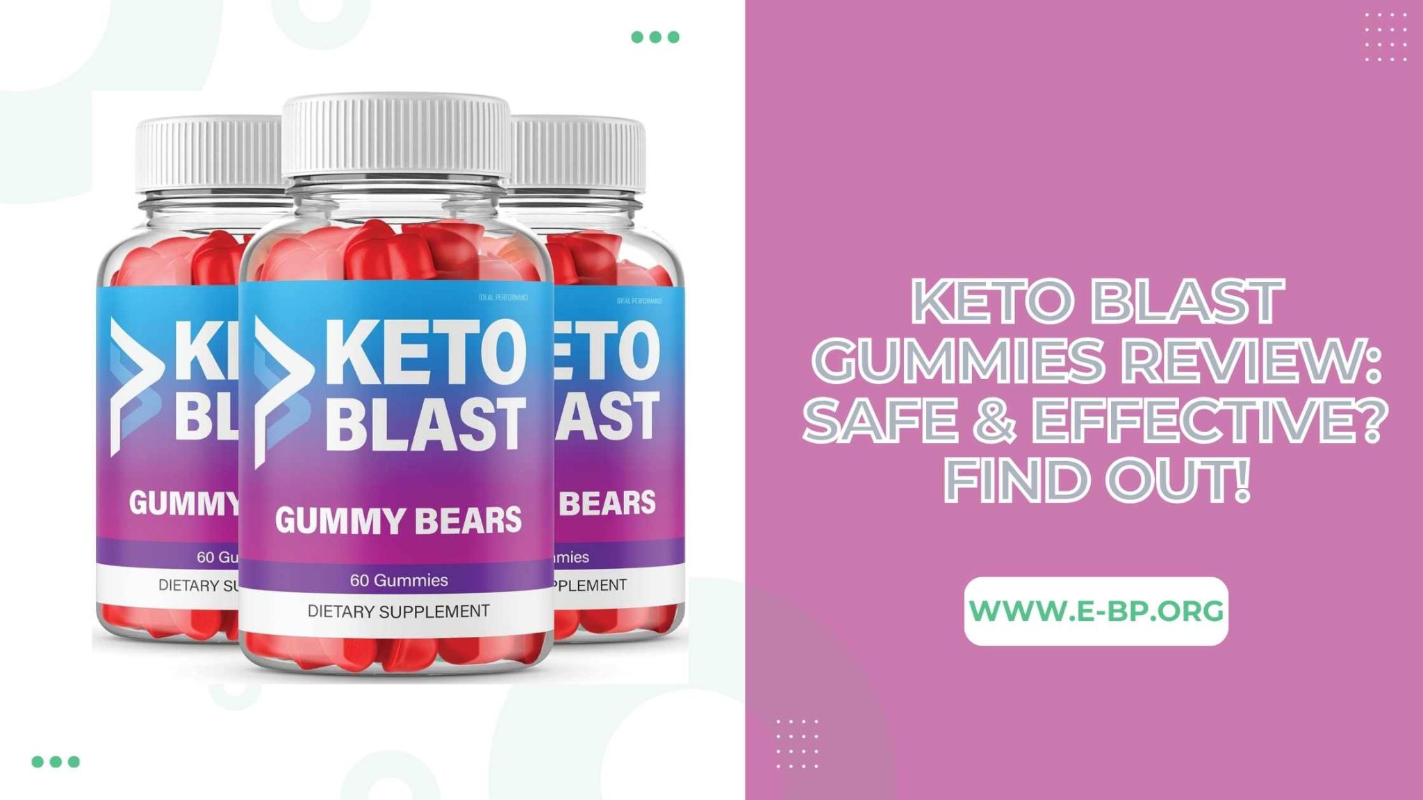 Keto Blast Gummies Review: Safe & Effective? Find Out!